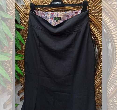 Юбка 50р черная длинная etro оригинал италия