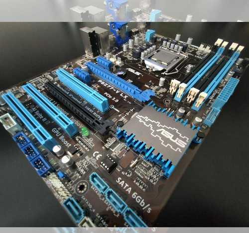 Топовая asus P8Z77-V LX материнская плата lga1155