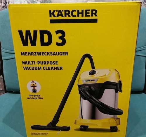 Хозяйственный пылесос Karcher WD 3 S V-17/4/20 Нов