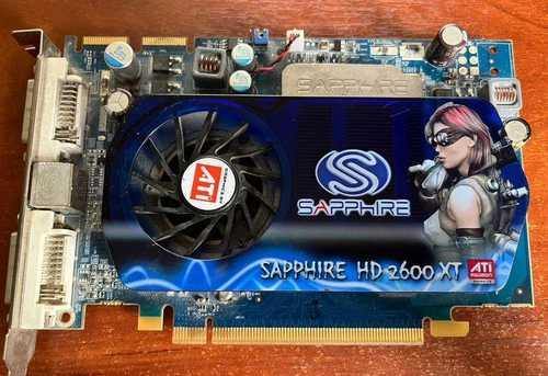 Видеокарта hd2600xt sapphire