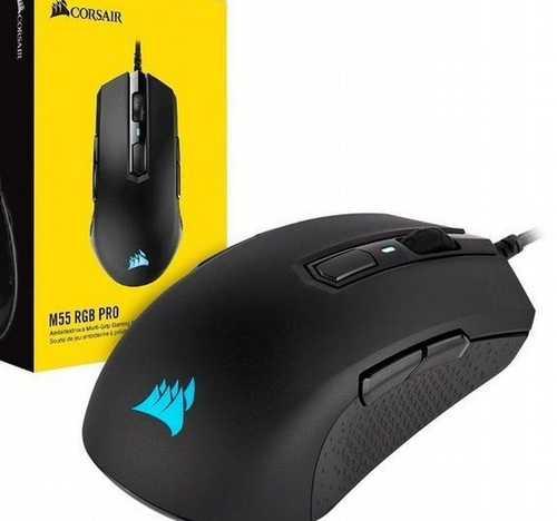 Игровая мышь corsair m55 rgb pro