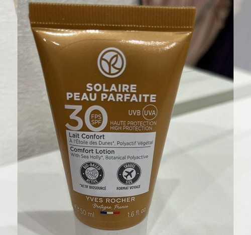 Солнцезащитное молочко для лица и тела Yves rocher