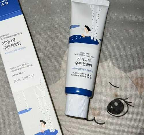 Round LAB birch juice moisturizing sunscreen