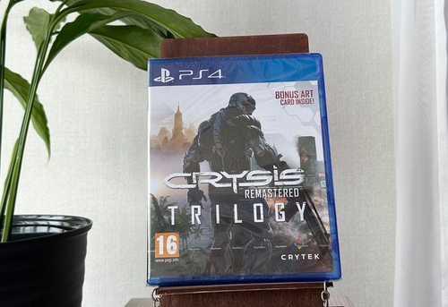 Новый Crysis Remastered Trilogy PS4/PS5 Диск