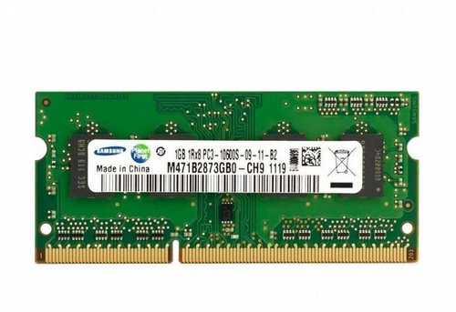 Модуль оперативной памяти Samsung SO-dimm DDR3 1гб