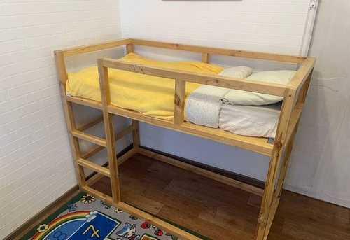 Детская кровать оригинальная из дерева