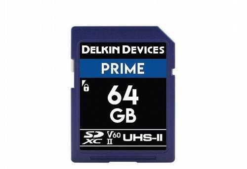 Карта памяти Delkin Devices Prime sdxc 1900X UHS-I