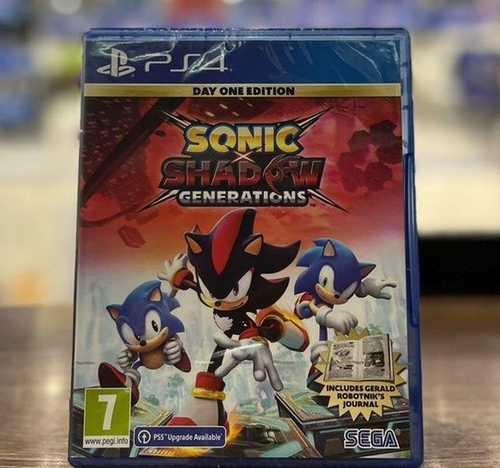 Sonic X Shadow Generations ps4