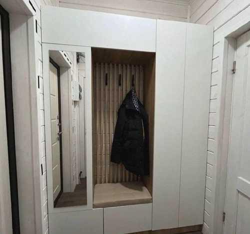 Прихожая белая 160 см