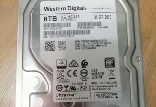 Жесткий диск WD DC H320 (hgst HUS728) 8Tb