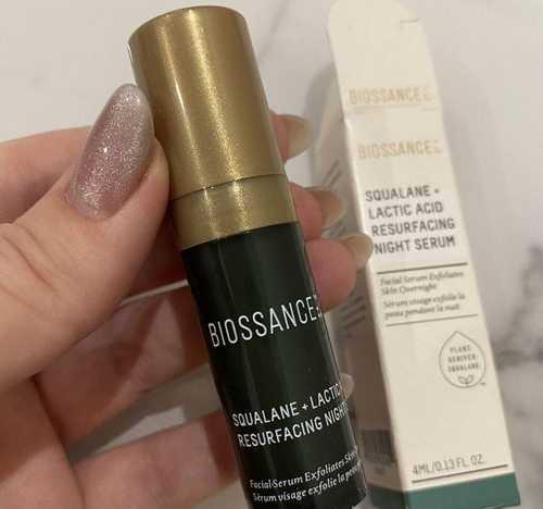 Ночная сыворотка Biossance Lactic night serum 4 мл