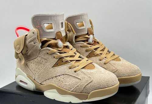 Кроссовки Travis Scott x Air Jordan 6 Retro