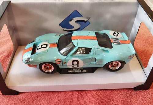 Модели автомобилей 1 18 ford GT 40 24h Le Mans