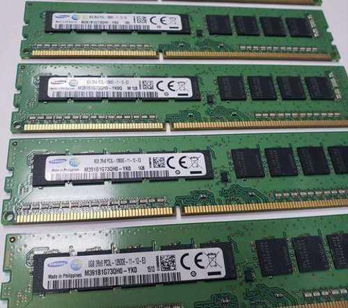Оперативная память DDR3L 8Gb ECC Samsung 1600
