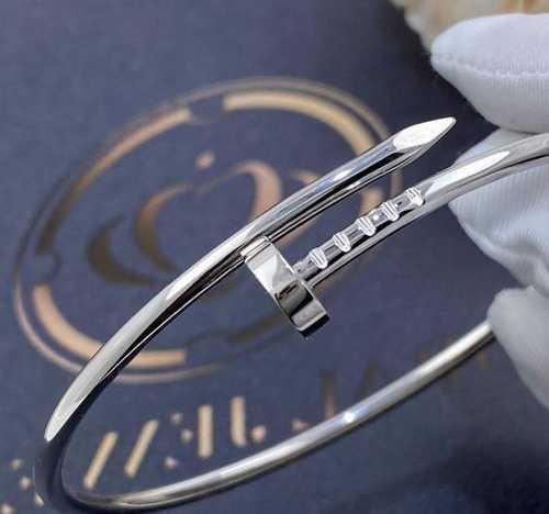 Браслет Cartier Juste un Clou белое золото 0.0046 мм