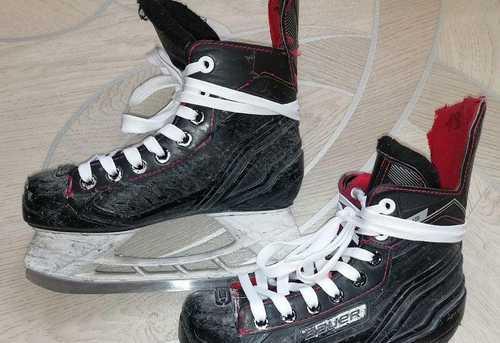 Хоккейные коньки bauer NS р.35,стелька 21,8см