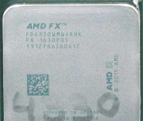 Процессор AMD FX-4330 (AM3+, 4x Core, 4,0GHz)