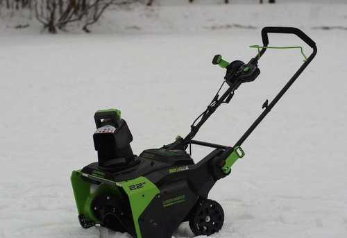 Снегоуборщик Greenworks GD82 82V (56 см)