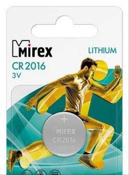 Батарейка Mirex CR2016