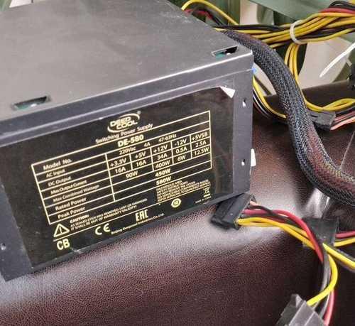 Блок питания DeepCool 580W