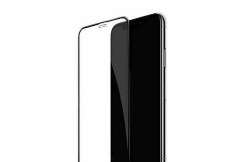 Защитное стекло auzer iPhone X/Xs/11 Pro (Черное)