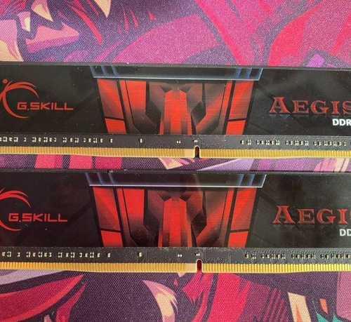 Оперативная память G.skill DDR4 Aegis 16Gb 2400