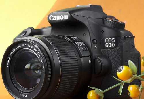 Фотоаппарат Canon 60D kit 18-55 IS II