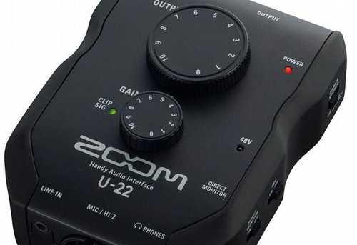 Zoom U-22 - аудиоинтерфейс