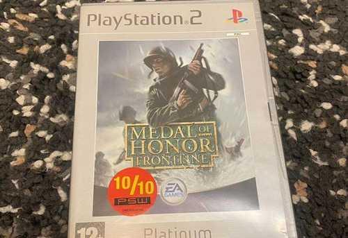 PS2 Medal of Honor: Frontline лицензия