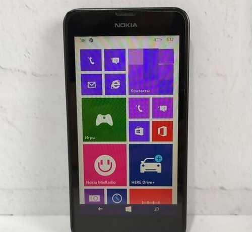 Nokia Lumia 630 1/8гб / (Чёрный) Смартфон