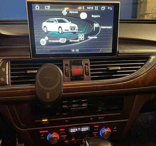 Audi a6 c7 a7 c7 навигация монитор android mmi