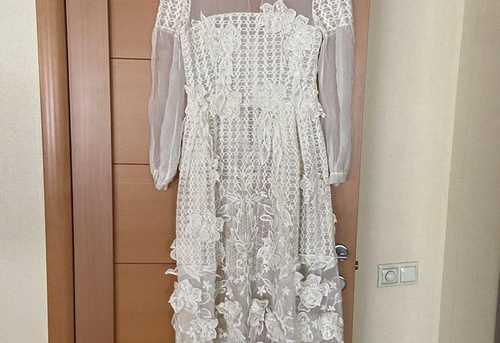 Платье Alberta Ferretti свадебное
