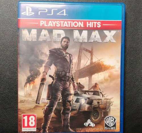 Игра ps4 mad max