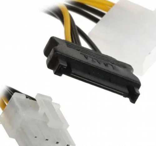 Переходник для видеокарты 8 pin molex sata-PCI-E 8