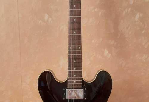 Полуакустическая электрогитара Epiphone DOT ebony