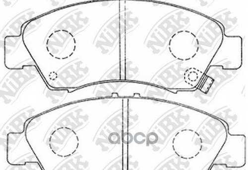 Колодки тормозные дисковые PN8265 NiBK