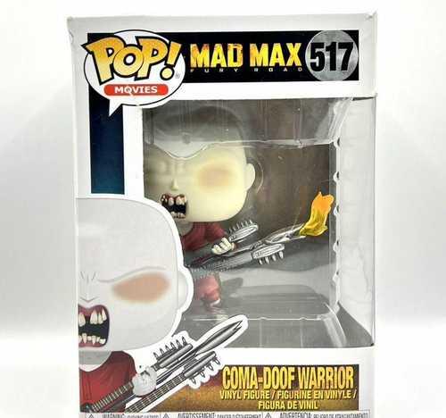 Funko Pop Coma-Doof Warrior 517 Mad Max