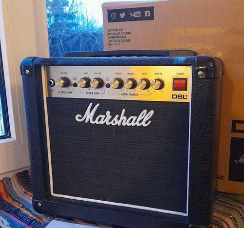 Ламповый Комбоусилитель Marshall DSL1 Новый Обмен