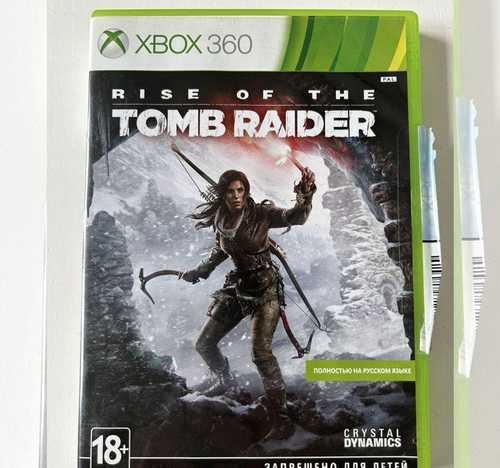 Диск Rise of the Tomb Raider для Xbox 360 (русский