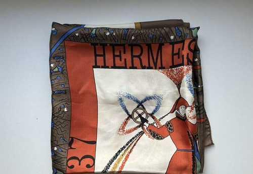 Hermes шелковый платок винтаж Feux D’Artifice
