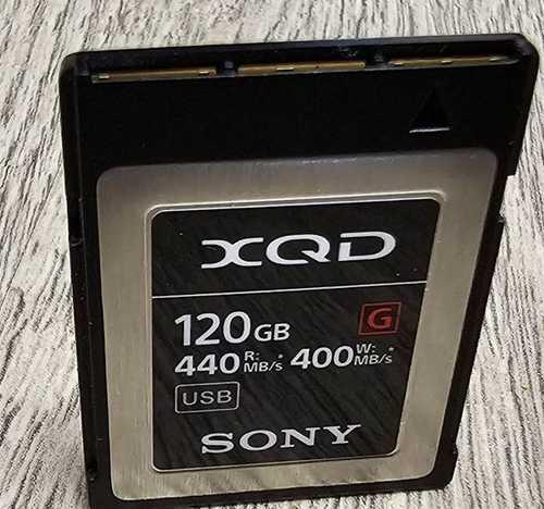 Карта памяти XQD sony 120GB