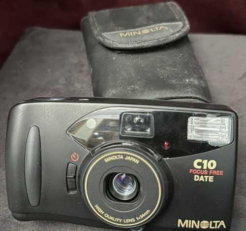 Пленочный фотоаппарат minolta c 10