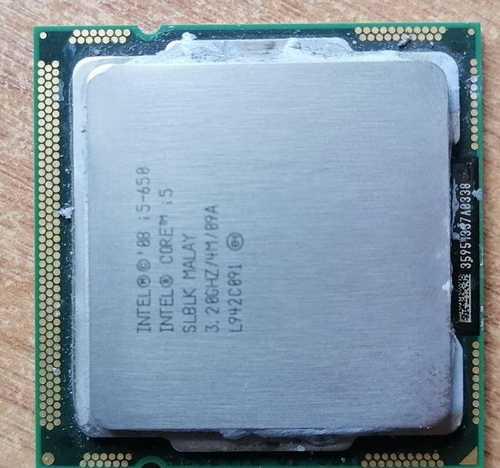 Intel core i5 650