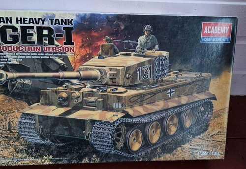 Сборная модель танк Tiger-I, 1/35