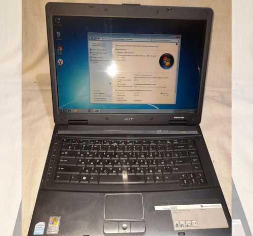 Ноутбук Acer Extensa 5220, 2 ядра