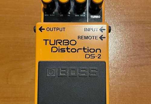 Гитарная педаль Boss DS-2 Turbo Distortion+Адаптер