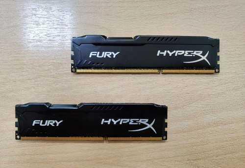 Оперативная память ddr3 16gb (2x8gb) Kingston Fury