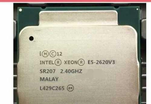 Intel xeon e5 2620v3,6 ядер 12 потоков,LGA 2011-3
