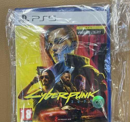 Cyberpunk 2077 ps5 диск (без dlc)