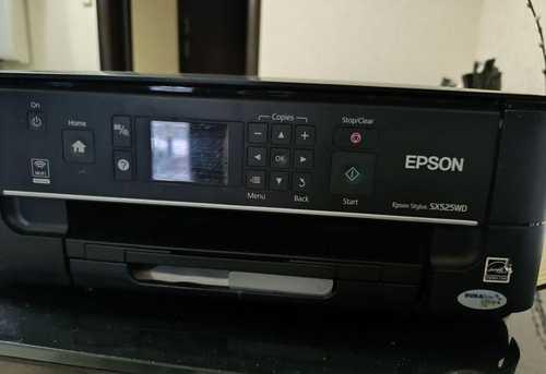 Цветной принтер epson SX525WD